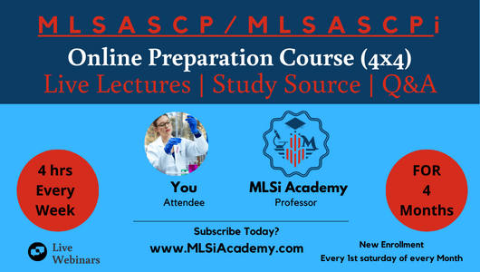 MLS ASCP Prep • MLS ASCP Study Material, Live Classes, Q&A